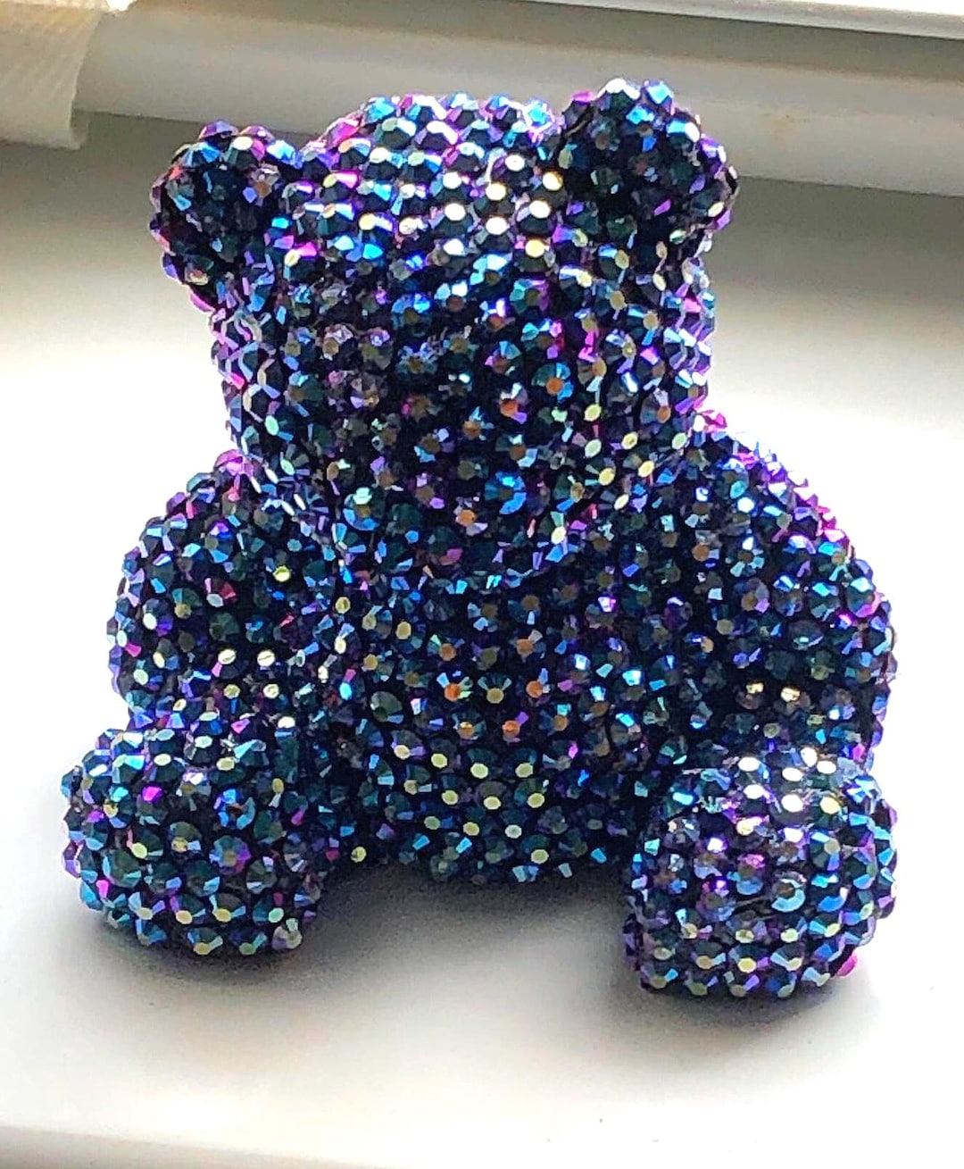 Rhinestone Bling Teddy Bear - Etsy