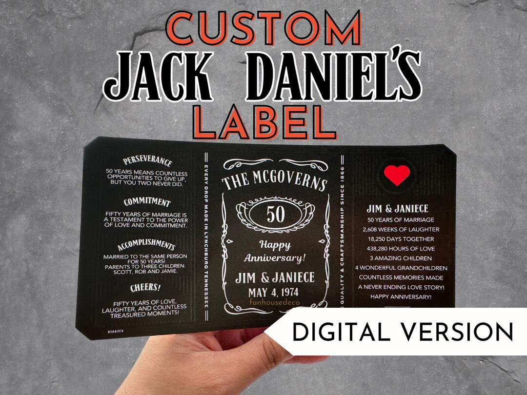 Rebel Spirit Custom Labels for Whiskey Bottles DIGITAL VERSION ...