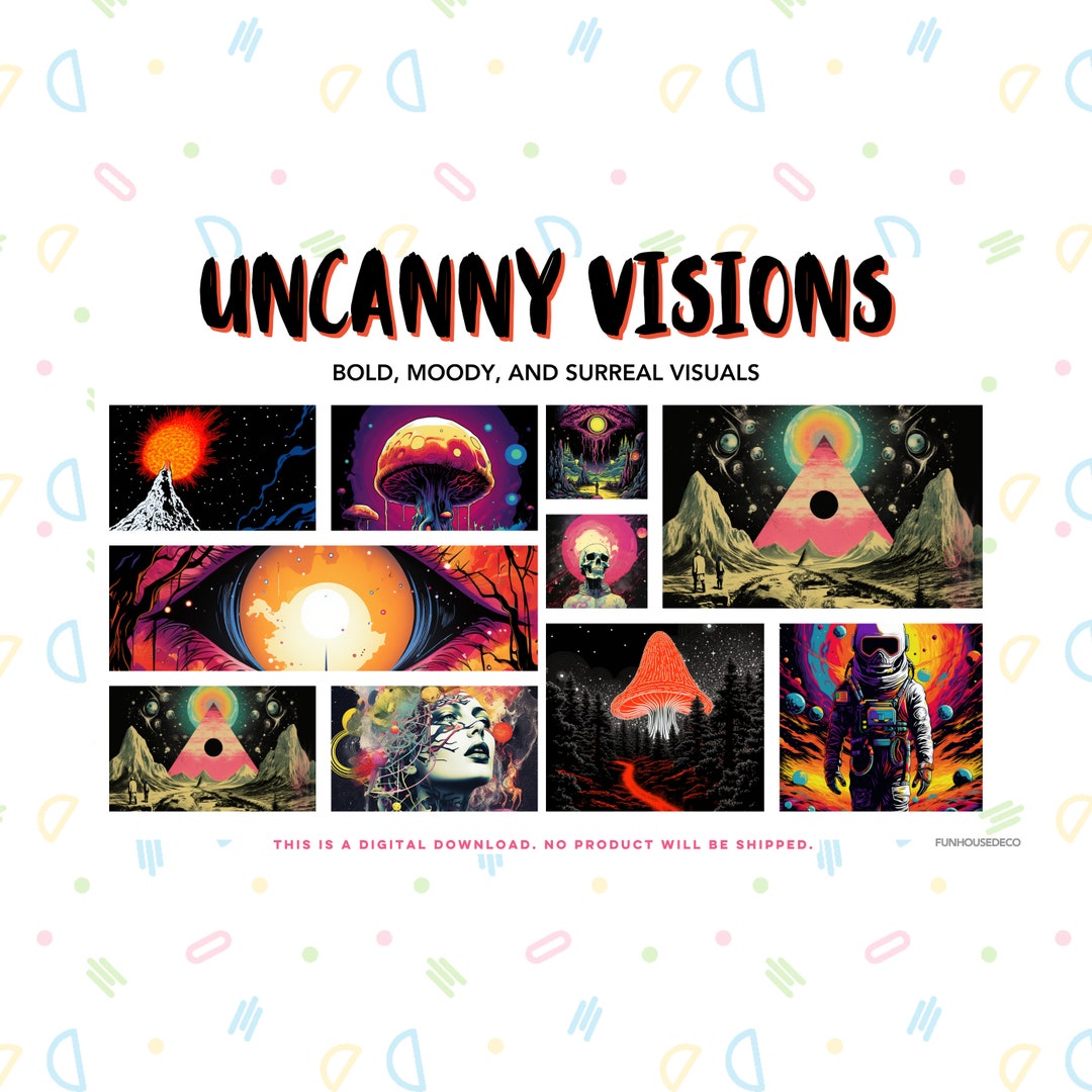 Uncanny Visions A Surreal Image Pack With Weirdcore, Trippy Vibes, and ...