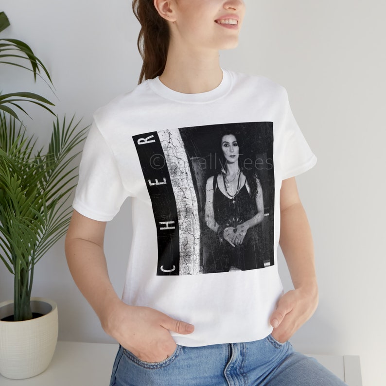CHER T-shirt Shirt Tshirt Band Tee 80s Vintage Aesthetic Heart of Stone ...
