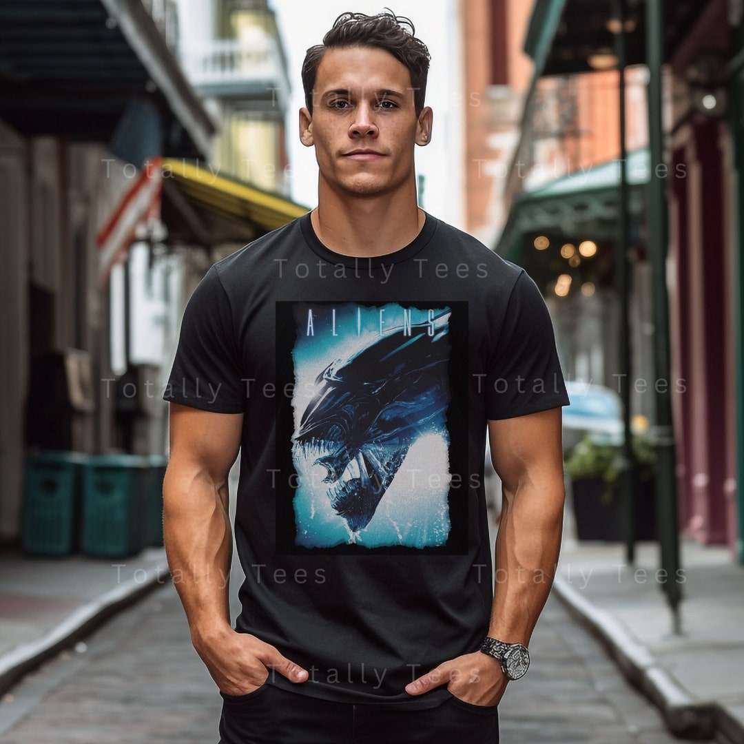 ALIENS Movie T Shirt Tshirt T-shirt Vintage Aesthetic Tee Movie Shirt ...