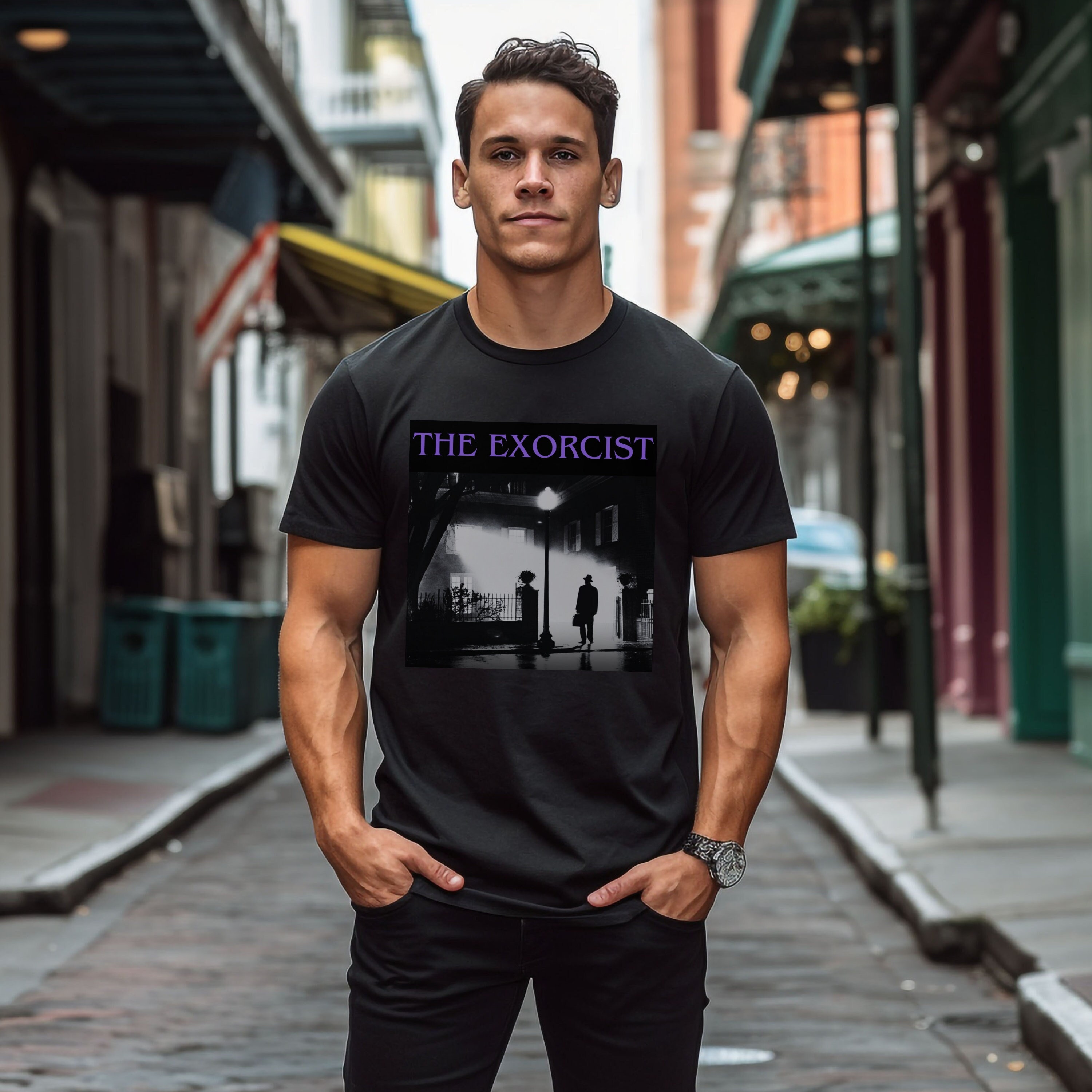 THE EXORCIST Tshirt T-shirt T Shirt Vintage Aesthetic Movie - Etsy