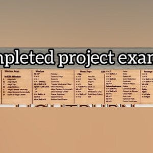 Digital SVG Apple Mac Shortcuts_hot Keys for Lightburn - Etsy