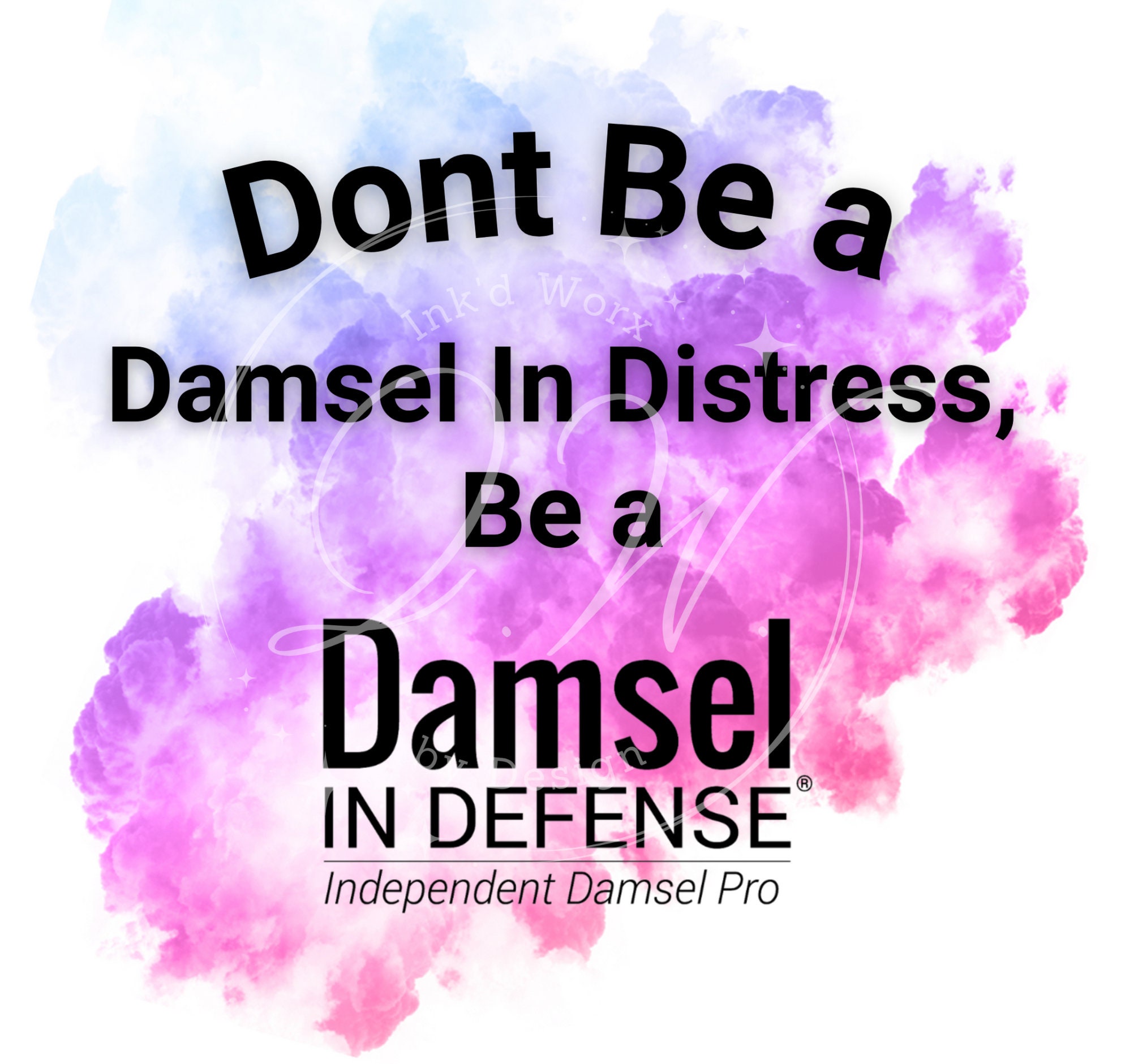 Damsel in Distress Defense PNG Digital File Sublimation - Etsy