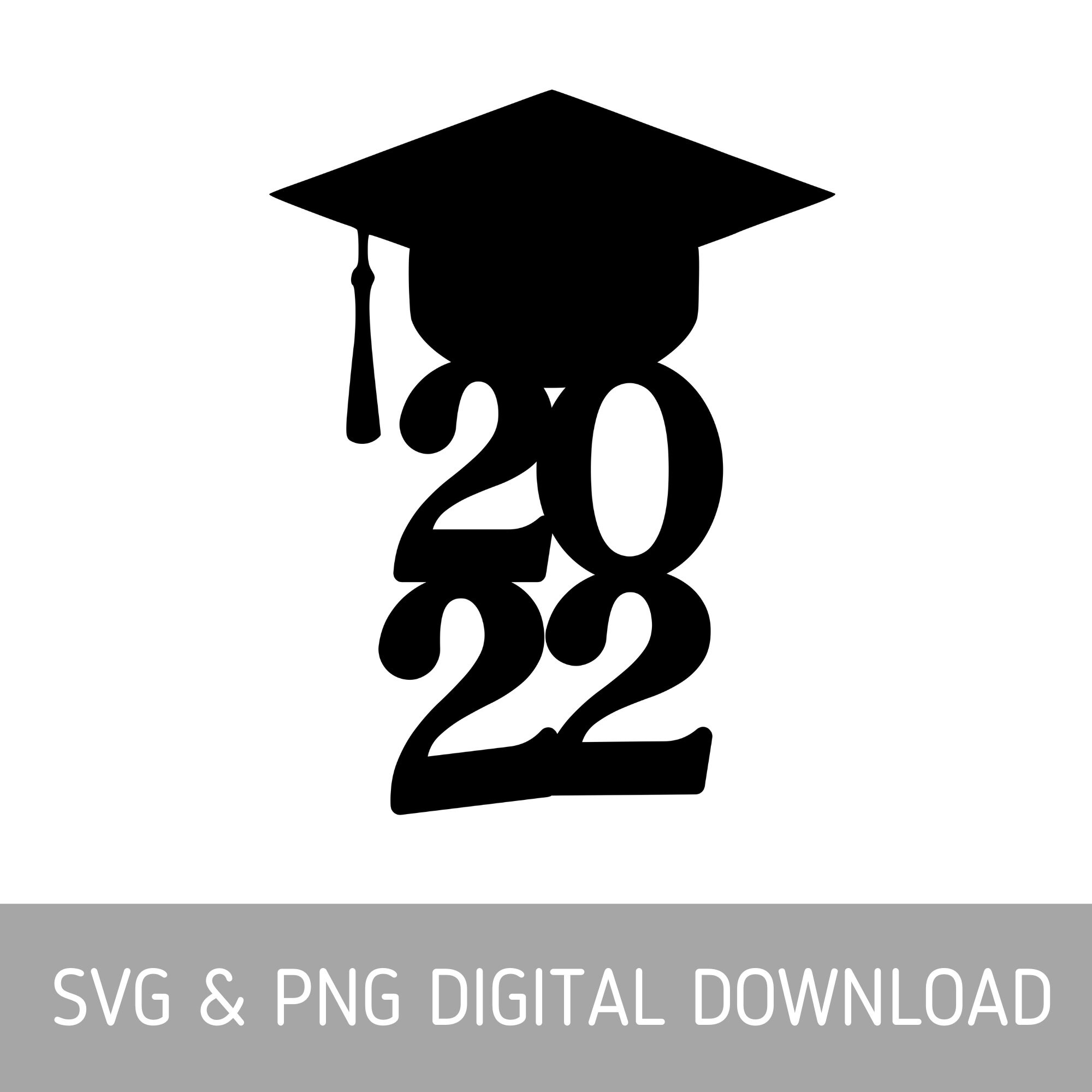 Graduation Cake Topper 2022 SVG 2022 Graduate Cupcake Topper | Etsy UK