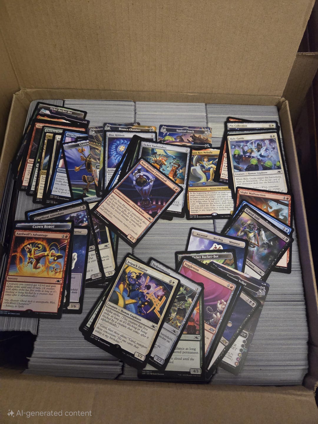 HUGE 6000+ MTG Magic: the Gathering UNFINITY Only Lot! Includes Rares ...