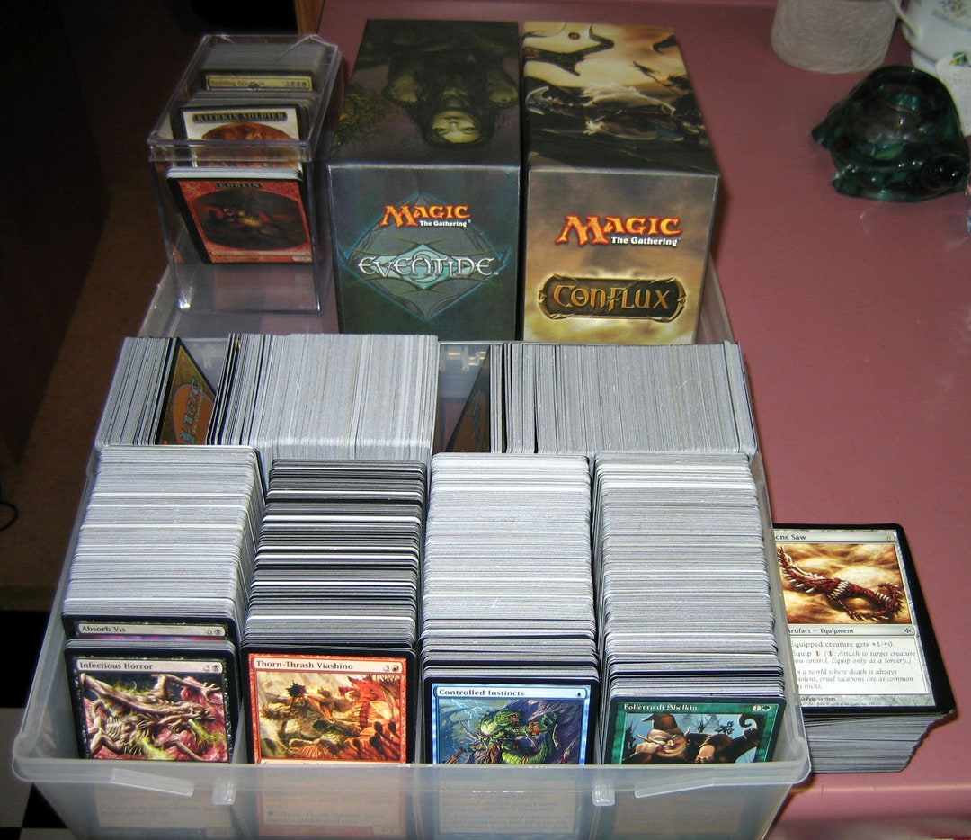400 Assorted Magic the Gathering MTG Card Lot With Rares/mythics From ...