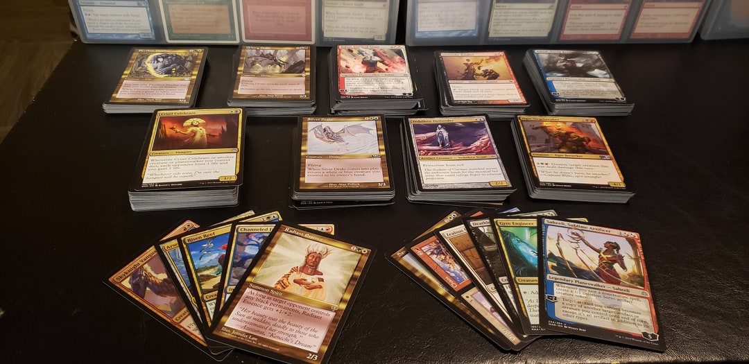 100 Multi-color / Multicolored MTG Magic the Gathering Card Lot With ...