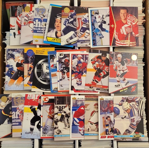 100 Assorted NHL Hockey Sports Trading Cards National Hockey - Etsy