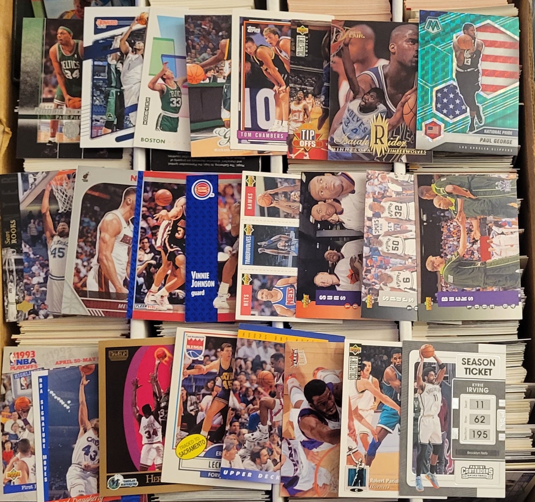 100 Assorted NBA BASKETBALL Sports Trading Cards! National Basketball ...