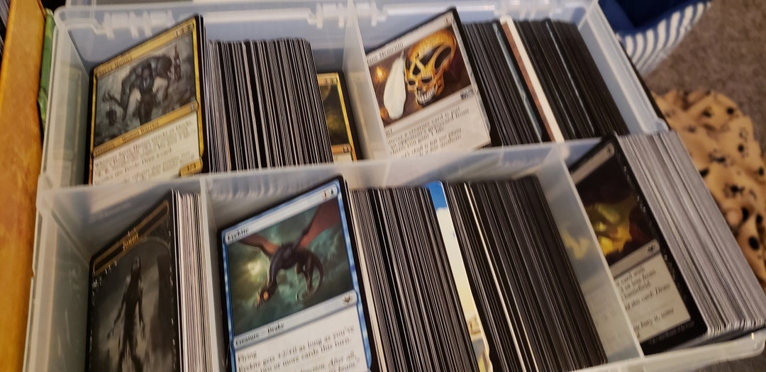 100 Assorted MTG Magic the Gathering Card Lot With Rares/mythics Pulled ...