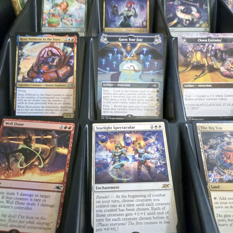 Mtg Sticker Sheet Cards - Etsy