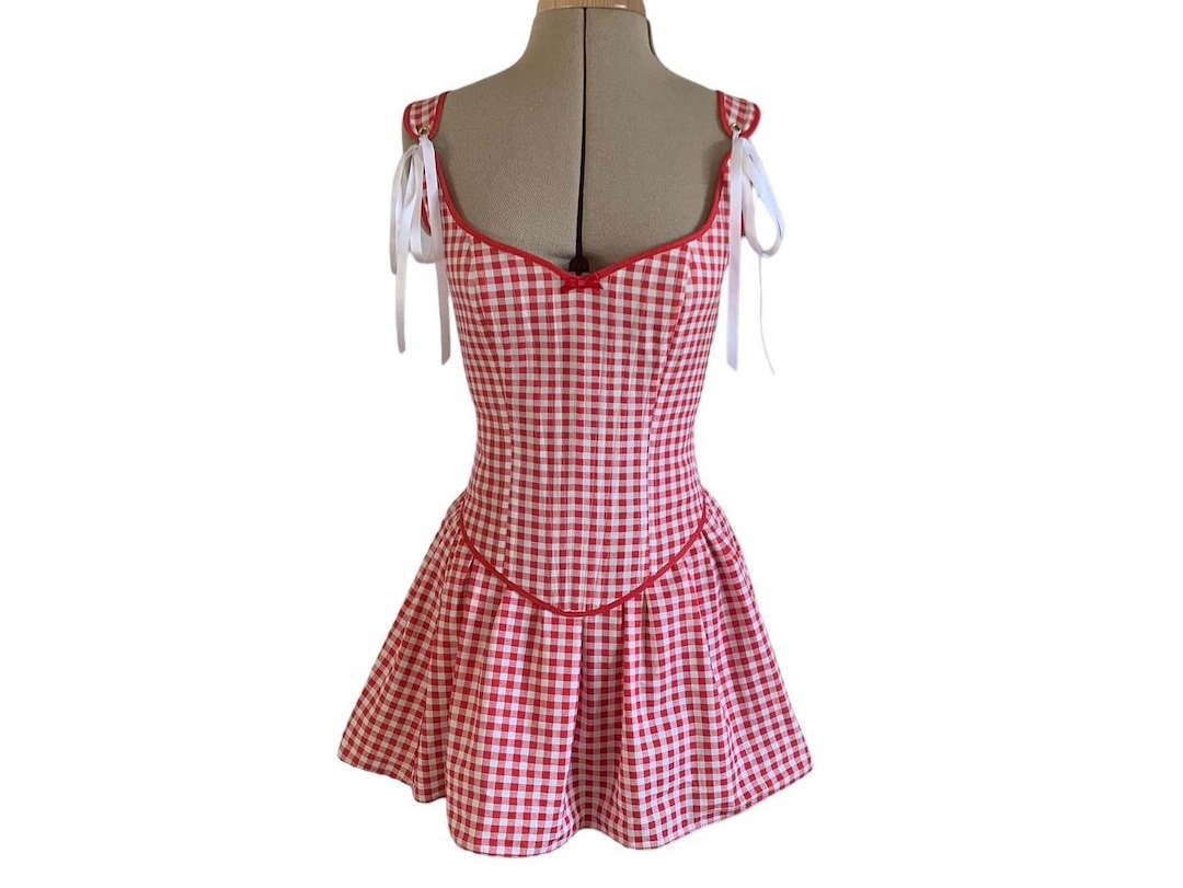 Handmade Gingham Set - Etsy