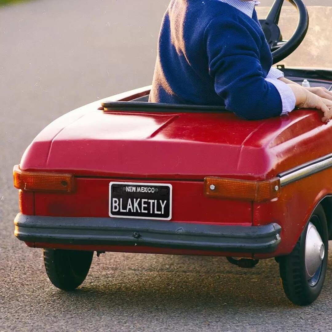 Kids License Plate, Mini Number Plate, Personalized Plate, Number Plate ...