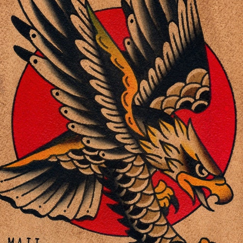 BOOGEYMAN Traditional Tattoo Flash Sheet - Etsy