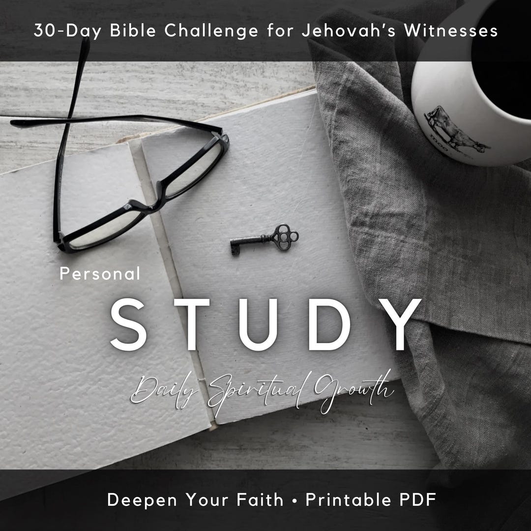 Jehovah's Witnesses Bible Study: 30-day Scripture Challenge (PDF ...