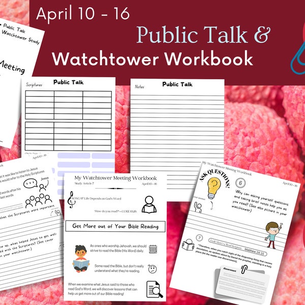 Watchtower Study Aid - Etsy