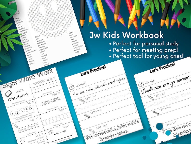 Jw Kids Public Talk and Watchtower Study Guide December 11-17 Jehovah's ...