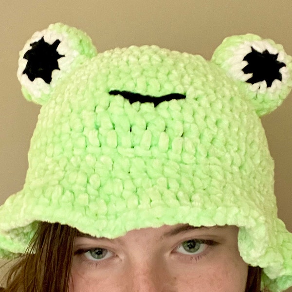 Frog Hat - Etsy