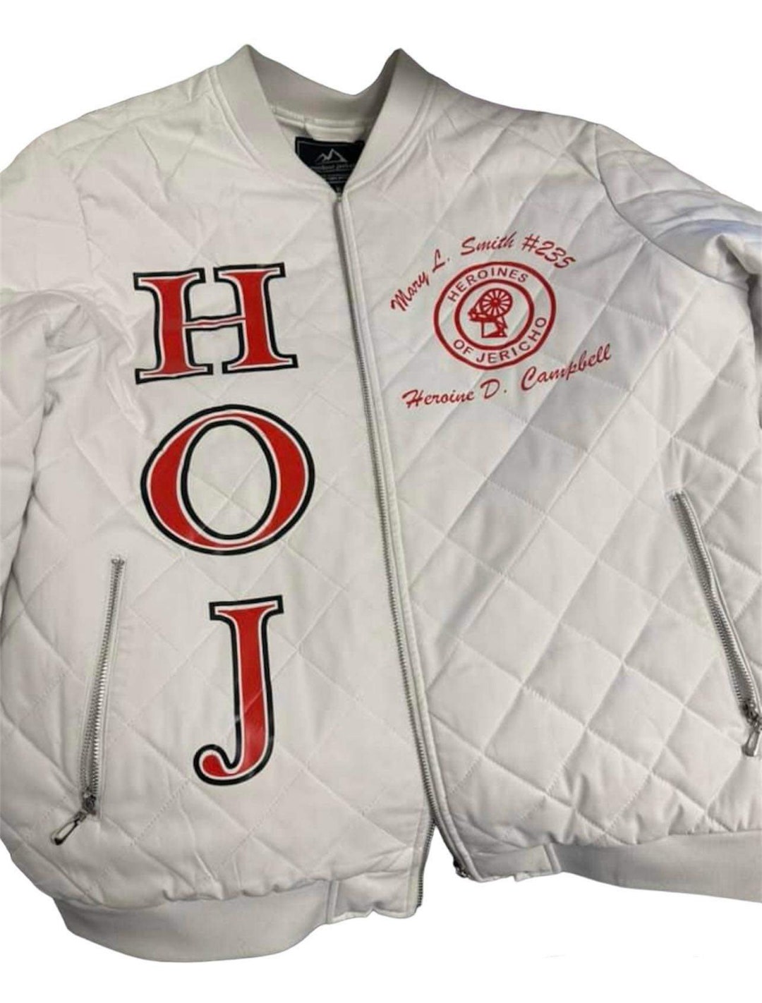 Personalized HOJ Quilted Bomber Jacket - Etsy