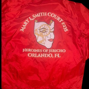 Heroines of Jericho HOJ Personalized Windbreaker Jacket - Etsy