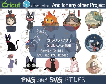 Ghibli Cartoon Svg - Etsy Ireland