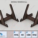 Easel Plate Stand Laser Cut File | Picture Frame Stand | Photo Holder ...