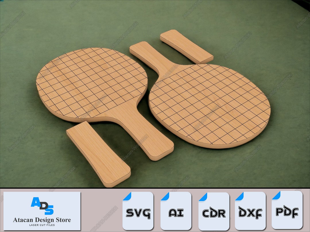 Create Your Own Ping Pong Paddle - Custom DIY Paddle Design Files 534 ...