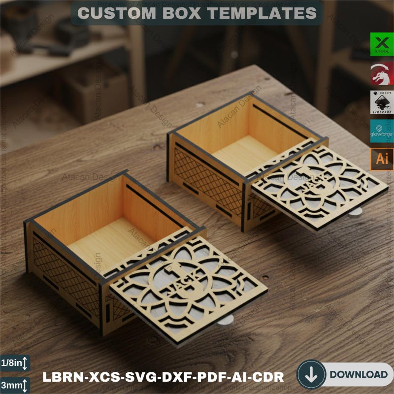 5x5 Box - Etsy