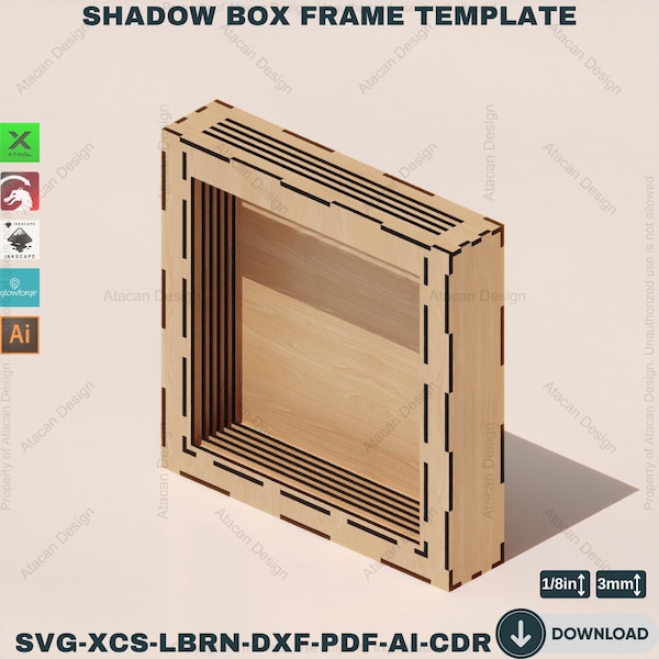 Diy Wood Shadow Box - Etsy