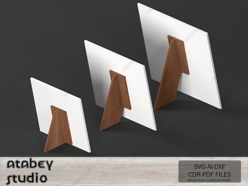 Versatile Picture Frame Stand Templates | Laser Cut DIY Projects ...
