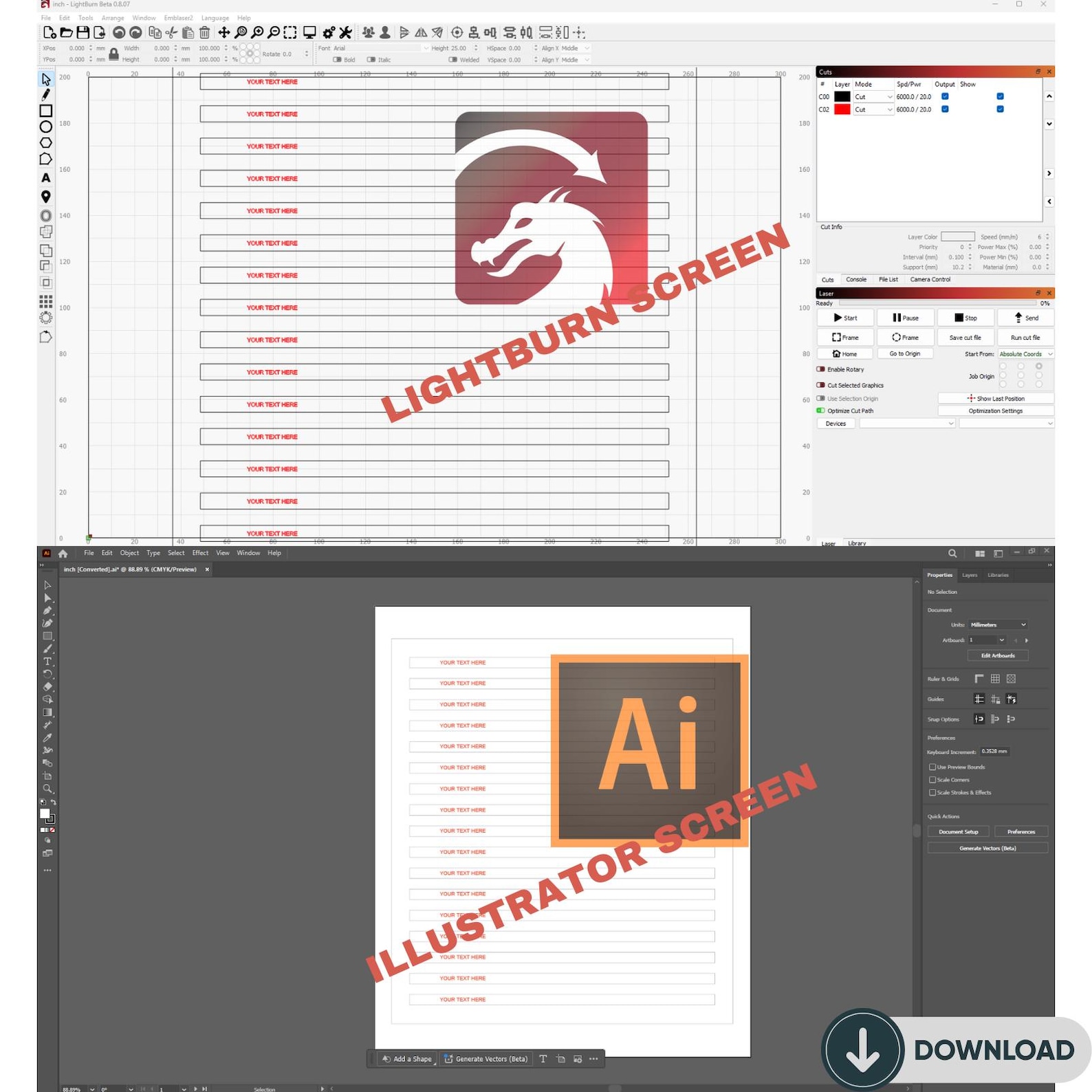 Pencil Engraving Jig - Laser Cut File for Personalized Pencils - Custom ...