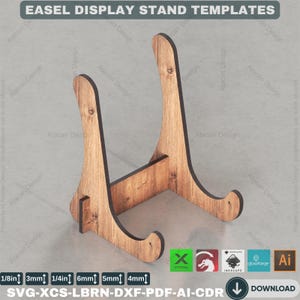 Laser Cut Frame Plate Stand / Laser Cut Vectors / Photo Holder ...