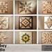 24 Most Popular Barn Quilt Patterns Set Laser Cut Files for Geometric ...