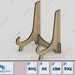 Multi-design Laser Cut Easel Stand Files for Artists and Exhibitors ...