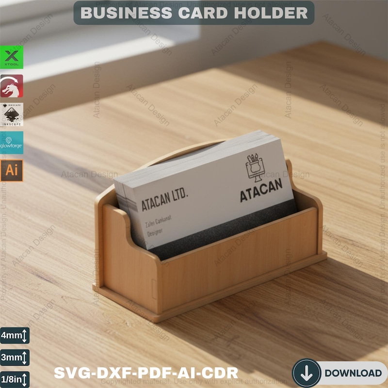 Elegant Business Card Svg - Etsy