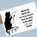 Printable Cat Dad Card, Father's Day Cat Card, From the Cat Father's ...