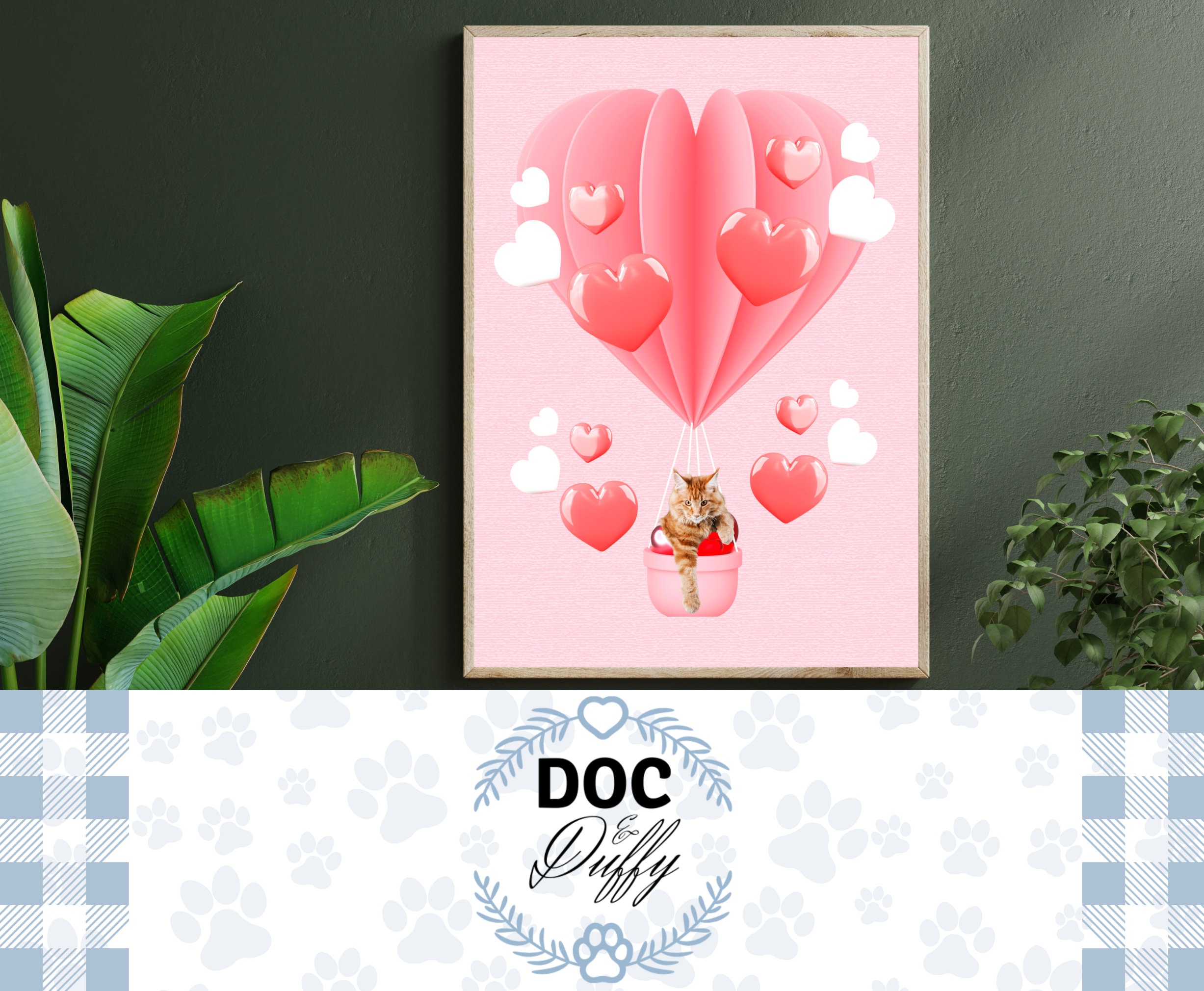 Vet Office Valentine's Day Decor, Vet Office Waiting Room Art, Vet ...
