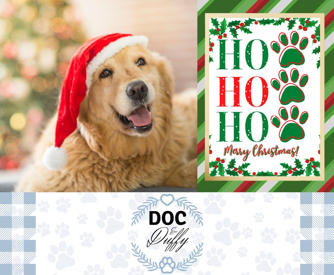 Christmas Wall Decor, Animal Shelter Holiday Decor, Vet Clinic Holiday ...