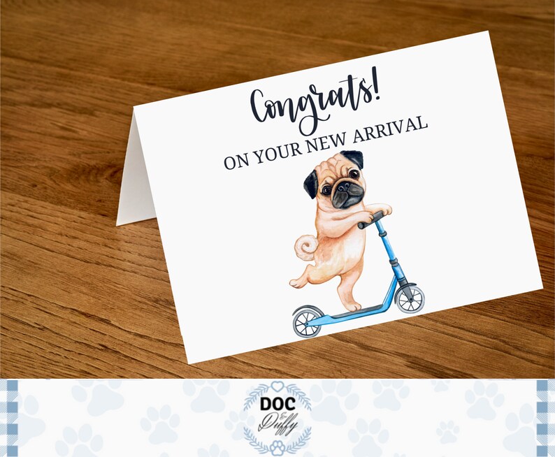 Congratulations on Your New Puppy Card, Dog Greeting Cards, New Puppy ...