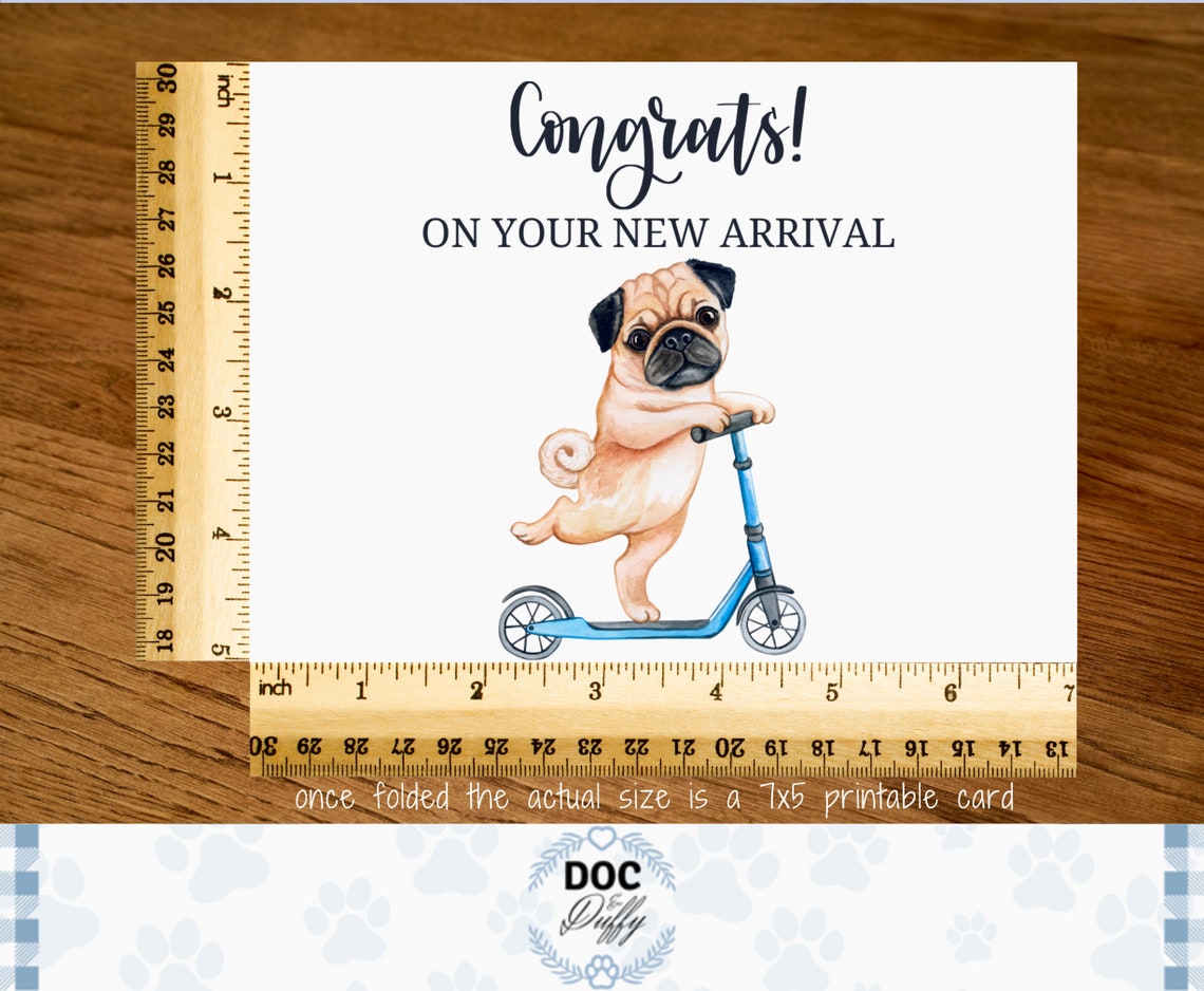 Congratulations on Your New Puppy Card, Dog Greeting Cards, New Puppy ...