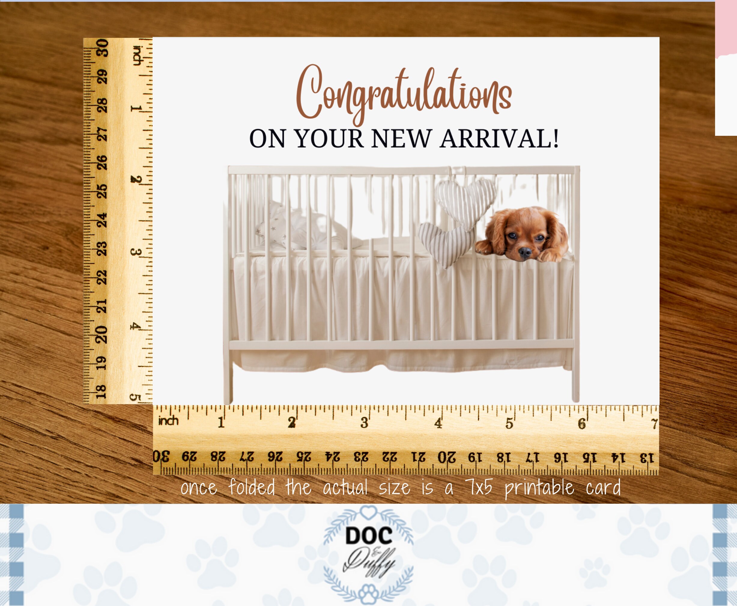 Congrats on Your New Puppy Card, Dog Greeting Cards, New Puppy or Dog ...