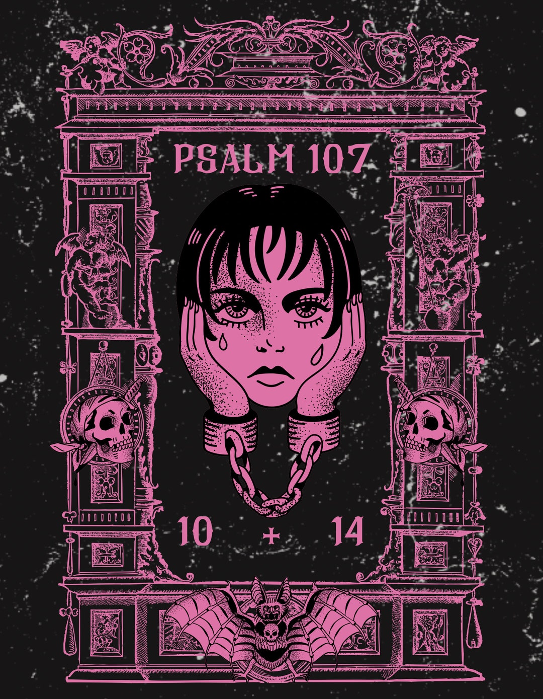 Psalm 107 Tattoo Flash - Etsy