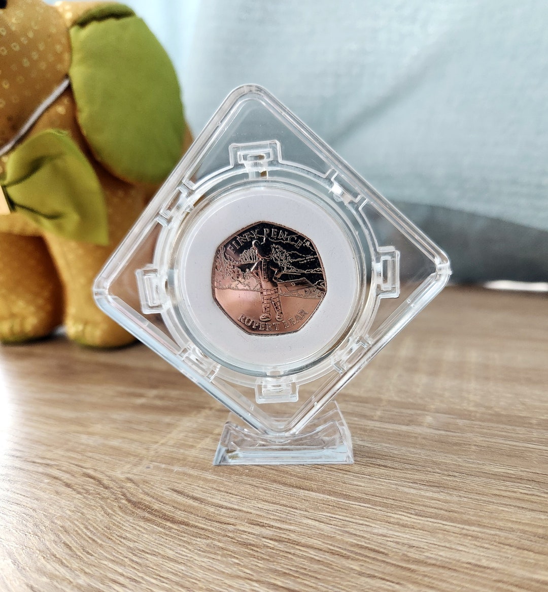 Rupert Bear 50p Coin Isle of Man - 2020 in Display Stand - Etsy