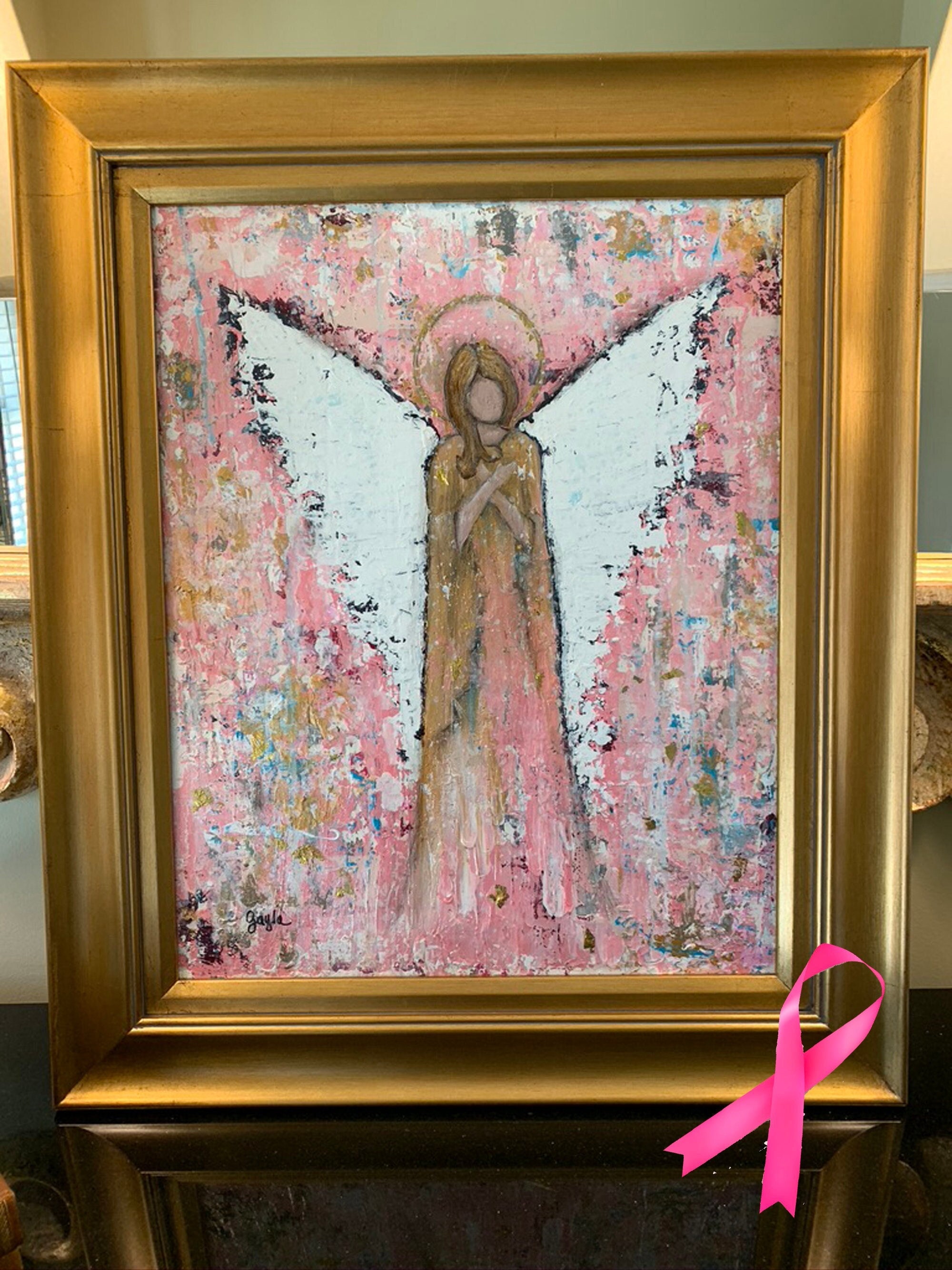 Breast Cancer Awareness Art for Breast Cancer Patient Survivor Art for ...