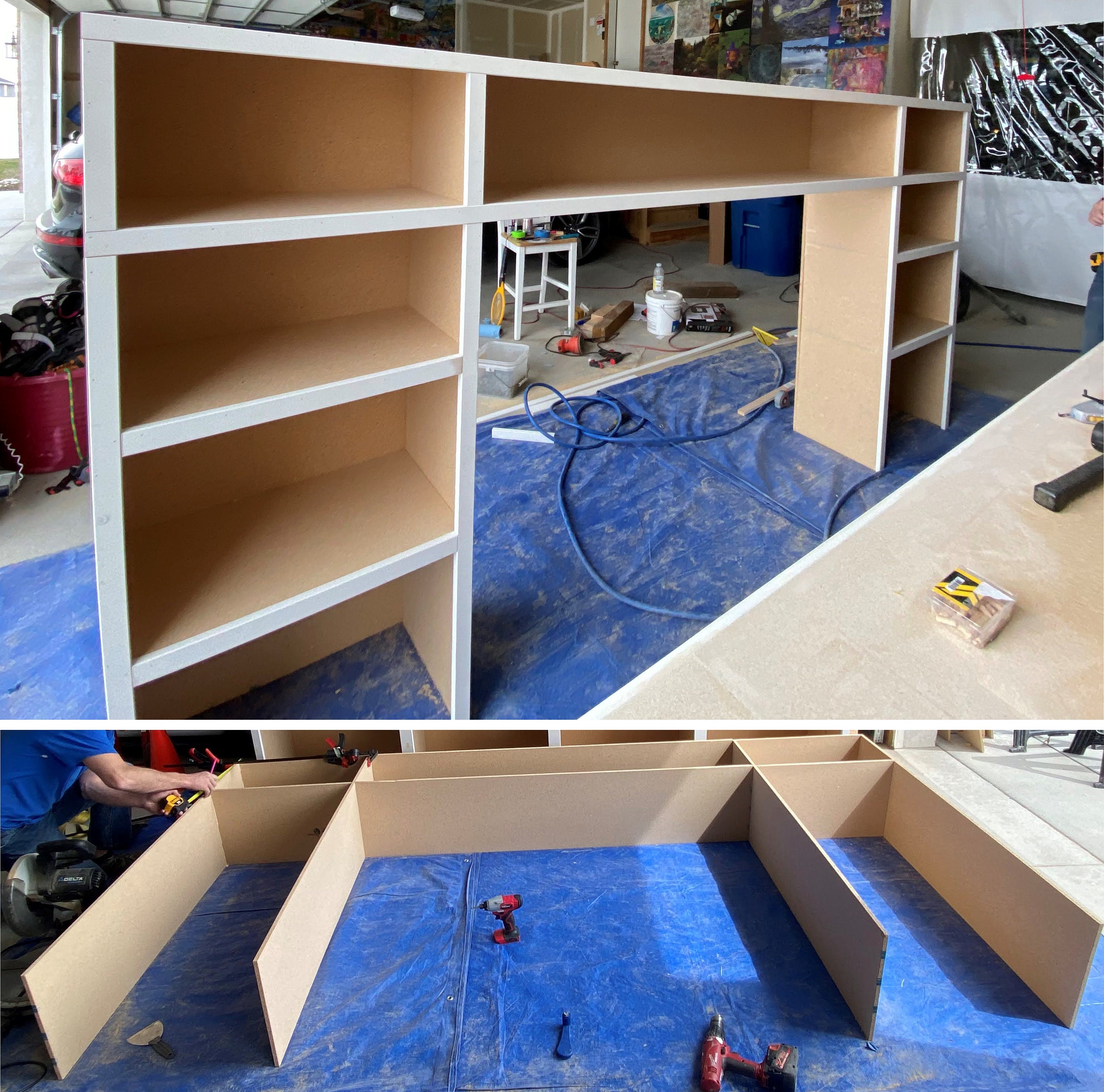 Build Plans With CAD Models for Built-in Entertainment Center With ...