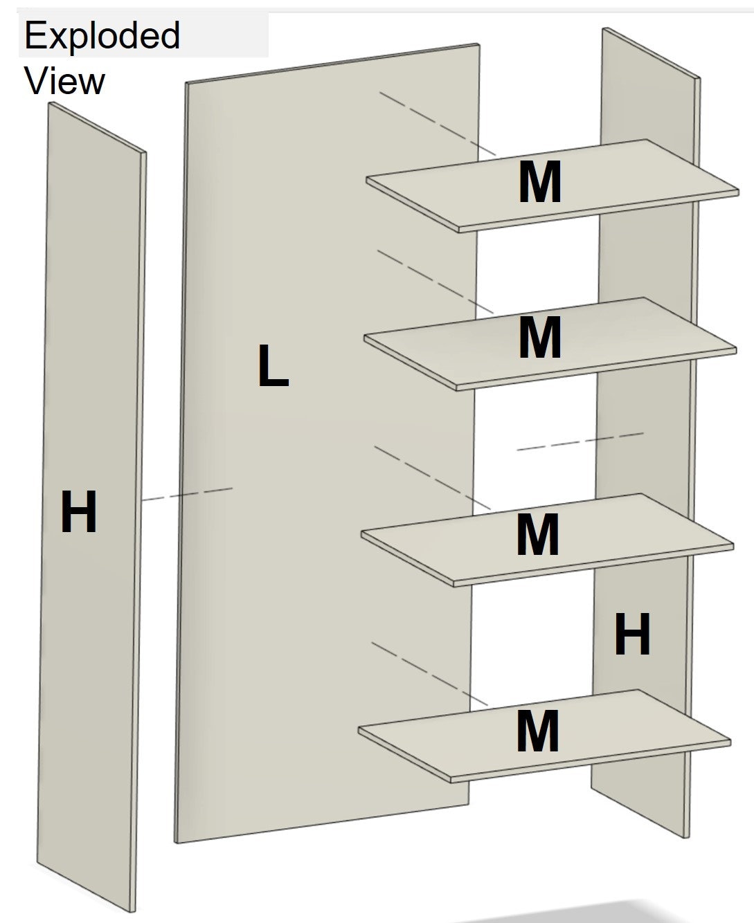 Build Plans With CAD Models for Built-in Entertainment Center With ...