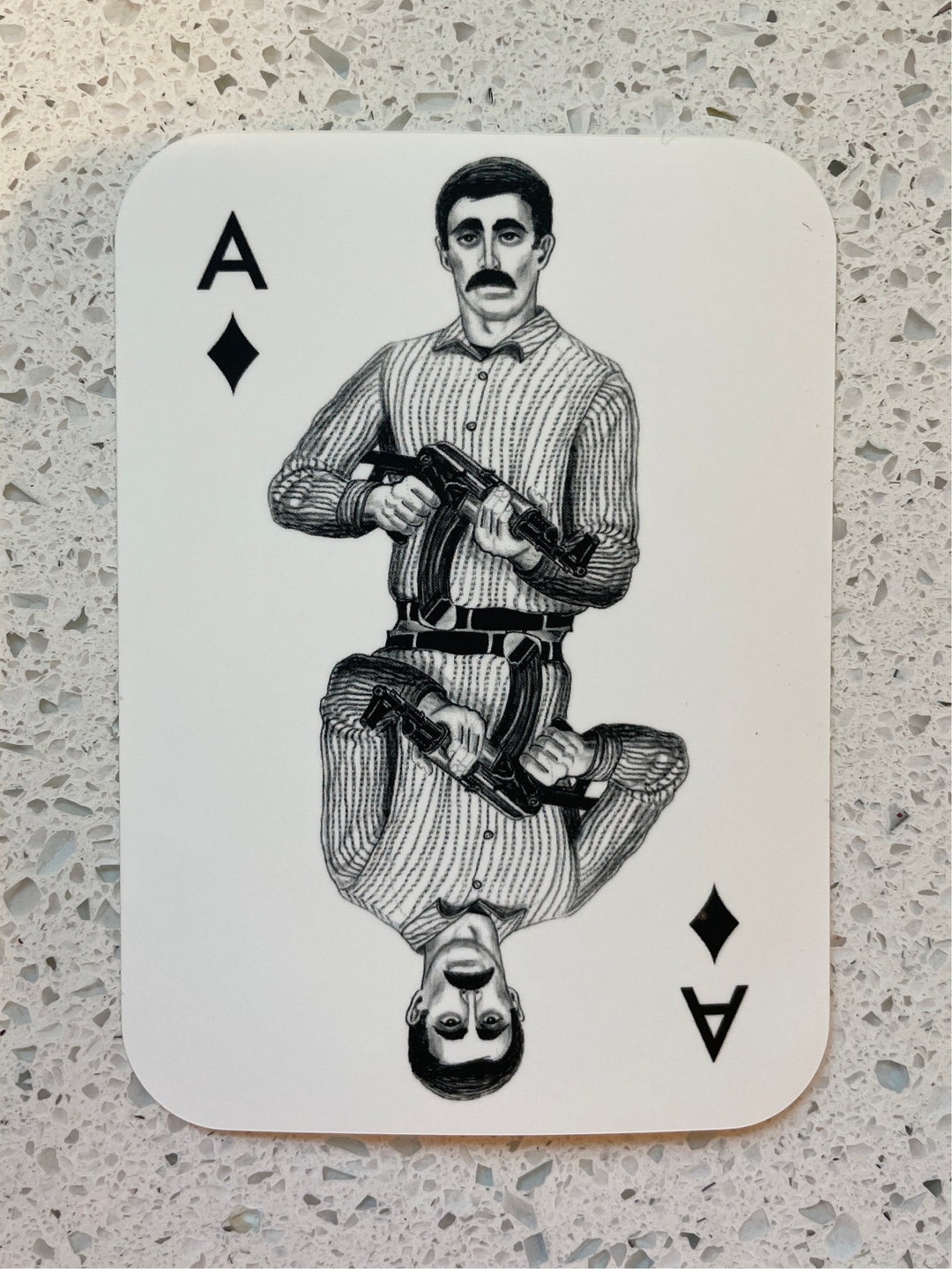 DSS-IZZY Stickers (lucky Card) - Etsy