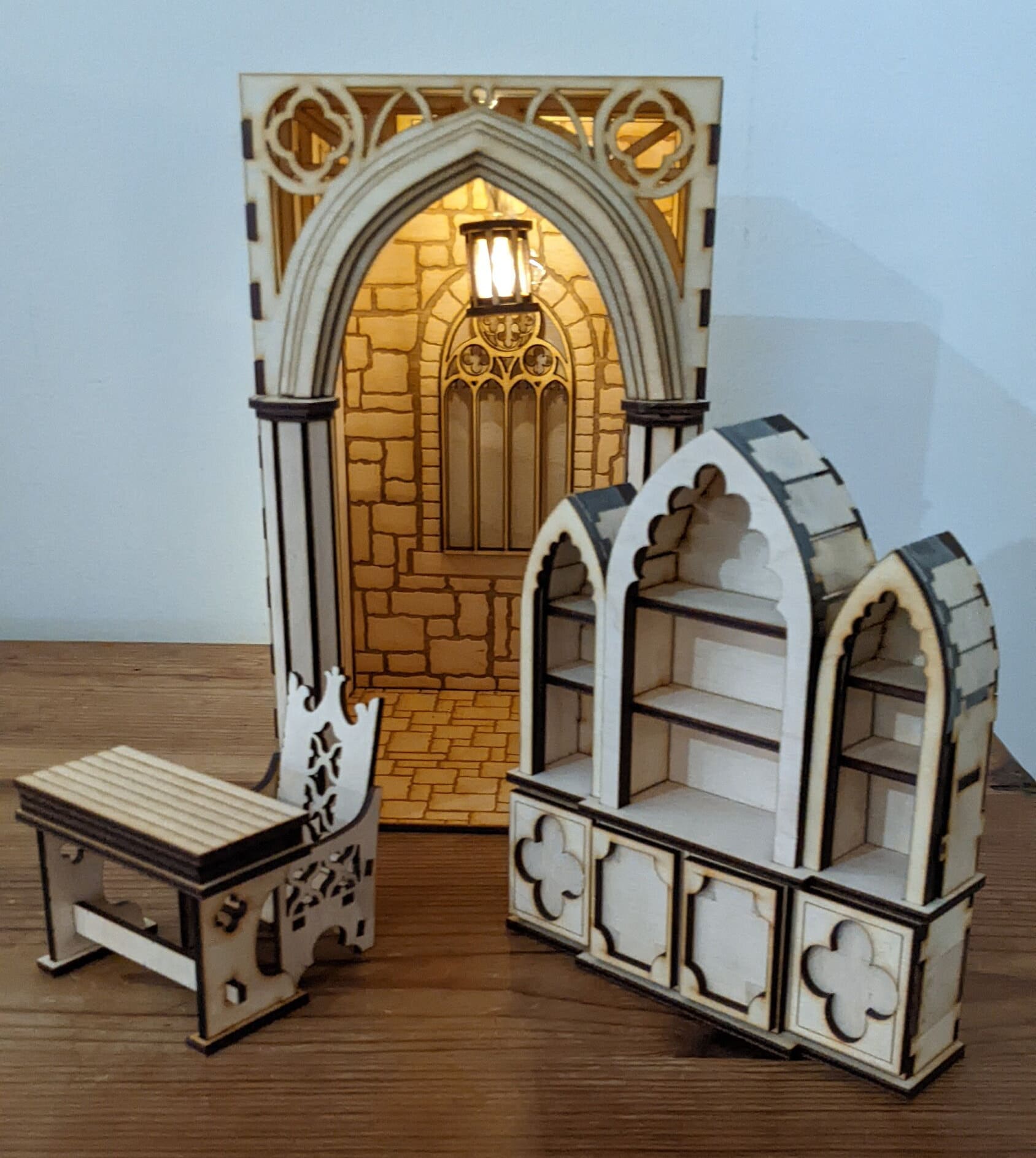 Book Nook SVG Laser Cut Digital File Castle Study Book Nook - Etsy ...