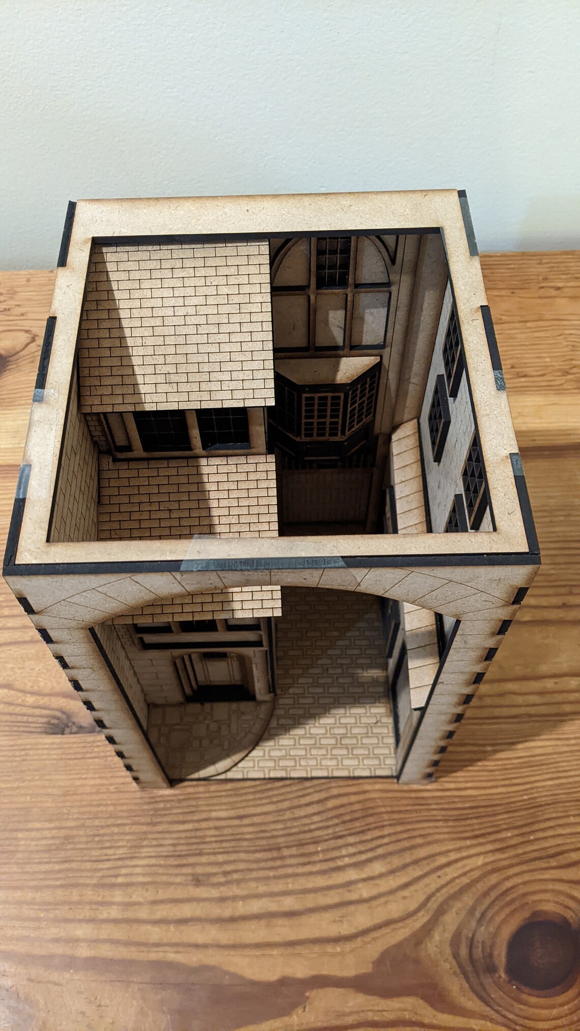 Tudor Alley Book Nook DIY Kit Bookshelf Insert - Etsy